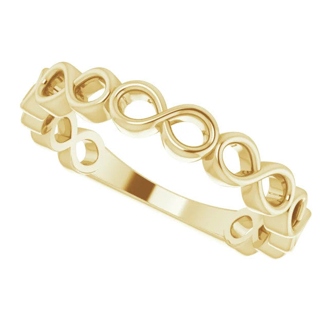Infinity Inspired Stackable Ring | Princess Jewelry